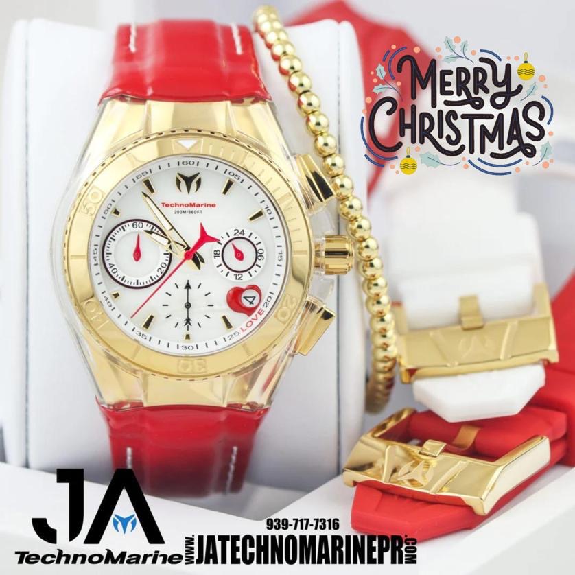 Technomarine Cruise Valentine Ladies Chronograph Quartz Watch – J & A Technomarine y Accesorios