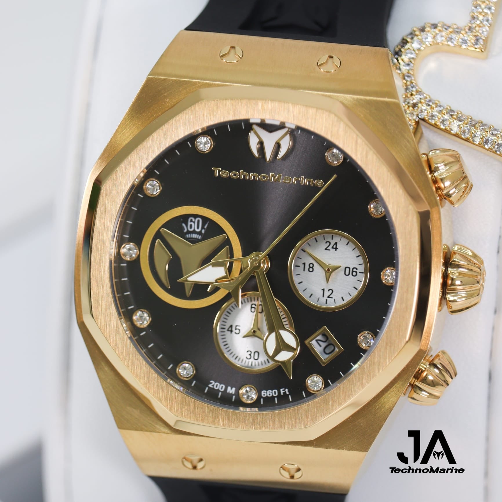 Technomarine Women Reef Sun Stainless Steel Quartz Watch With Silicone – J & A Technomarine y ...